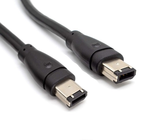 Premium FireWire IEEE 1394 6P Male to Male Cable IEEE1394 iLink DV HDV ...