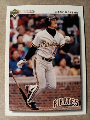 GARY VARSHO PIRATES 1992 UPPER DECK BASEBALL CARD #217 | eBay