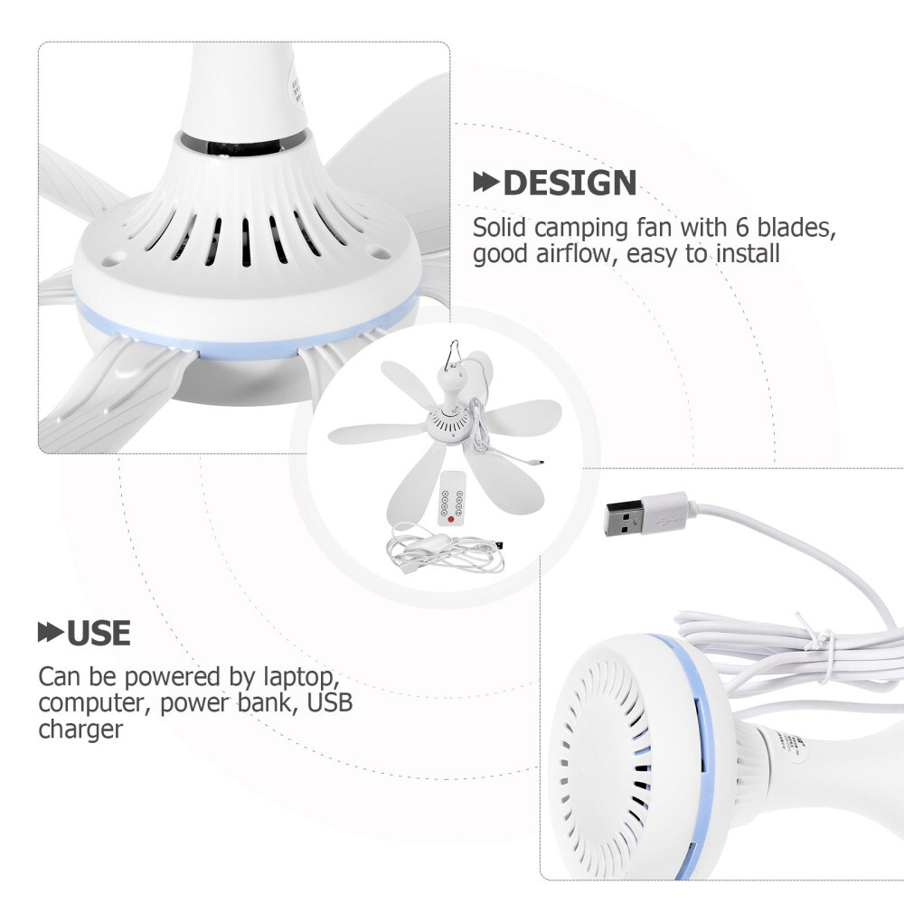 Ceiling Fan Outdoor Hanging Portable Ceiling Fan Usb Ceiling Fan | eBay