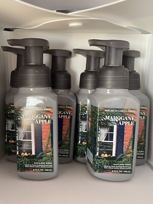 6 New MAHOGANY APPLE 🍎 BATH & BODY WORKS GENTLE FOAMING HAND SOAP | eBay