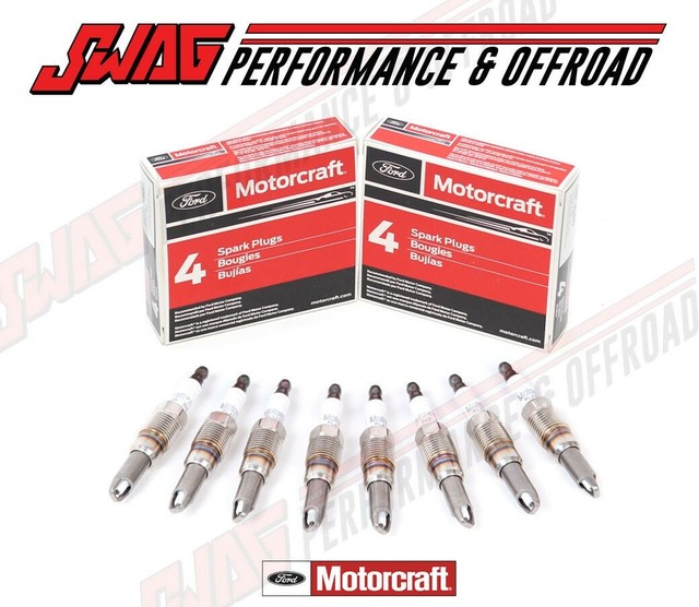 Genuine OEM Ford Motorcraft Spark Plugs Sp-515 Pzh14f Set of 4 for sale ...