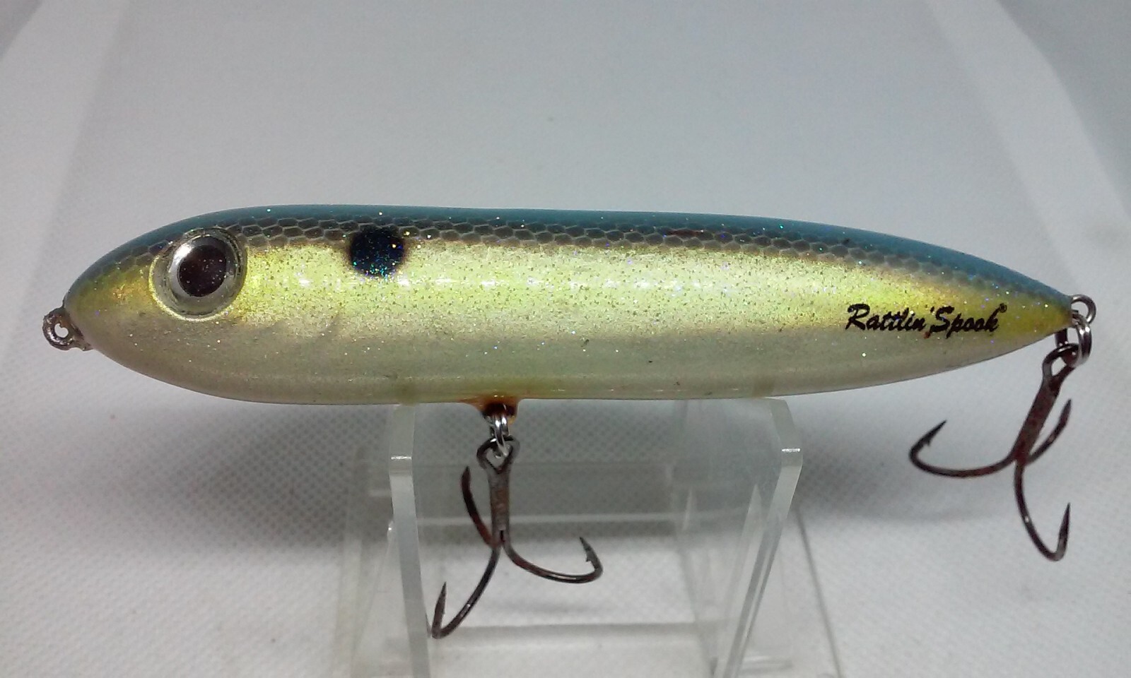 Heddon Rattlin SPOOK G Finish Sexy Shad 4 1/2" Topwater/Surface 3/4 ...