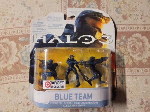 Halo 3 Blue Team Target Exclusive Figures Set | eBay Australia