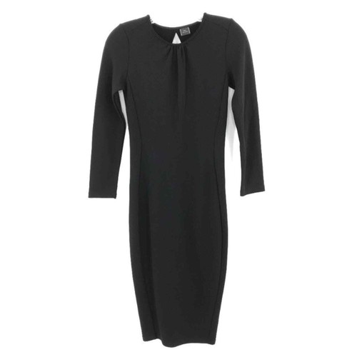 Zara WB Collection LBD Black Dress Body Con Gown | eBay