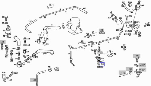Mercedes Fuel Injector Nozzle Rubber Seal Ring Gasket A1160780773 New ...