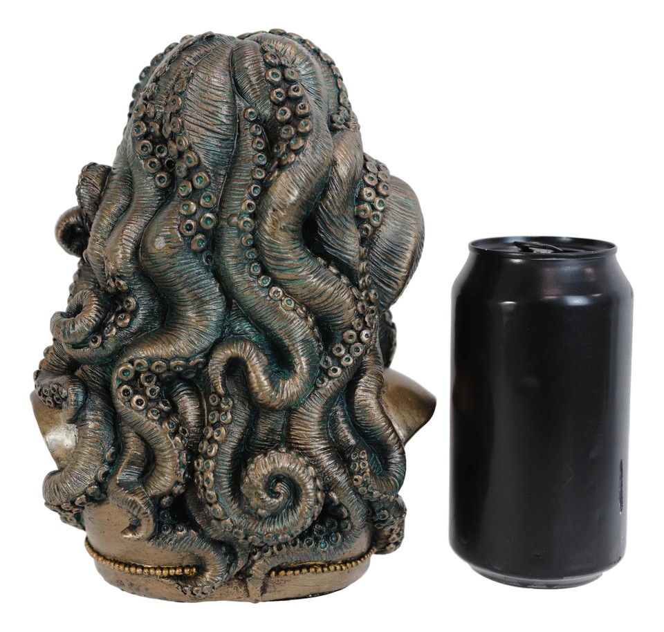 Sea Witch Goddess Cecaelia Kraken Octopus Tentacles Haired Woman Bust ...