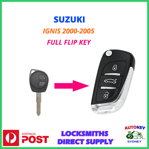 suzuki ignis flip style key 2000 2001 2002 2003 2004 2005 | eBay Australia