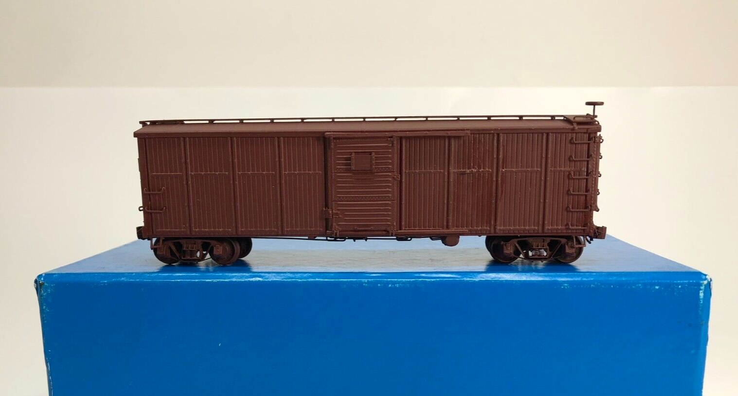 Купить Ибей | Pecos River Brass Santa Fe HO Scale BX-6 Boxcar #2102 AB ...