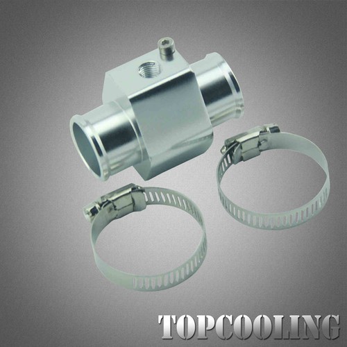Universal 30MM Water Temp Joint Pipe Sensor Gauge Radiator Hose Adapter ...
