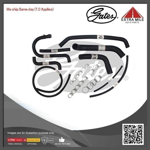 Gates Engine Hose Kit For Ford Australia Falcon XR6 4.0L Petrol Engine ...