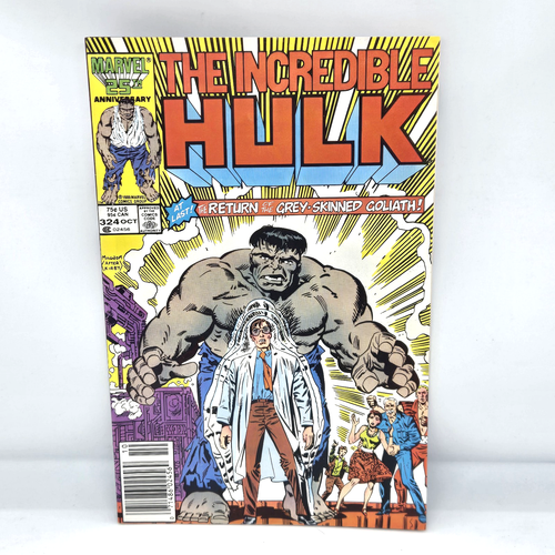 THE INCREDIBLE HULK #324 Fine F Condition 1986 | eBay