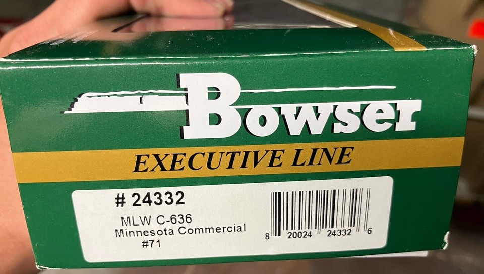 Bowser M636 Minnesota Commercial 71 C636 Alco 24332 DCC Ready MNNR HO ...