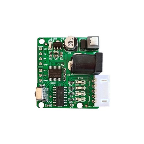 Infrared Remote Stepper Motor Controller Board for 5 Wire 4 Phase Motor ...