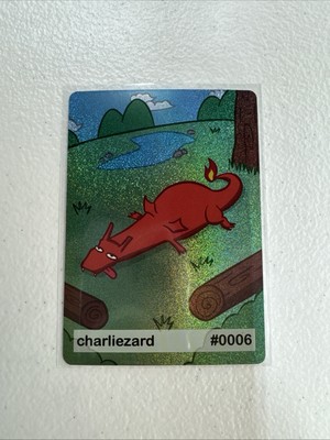 Pookiemoot Charliezard #0006 Holographic Rare Card | eBay