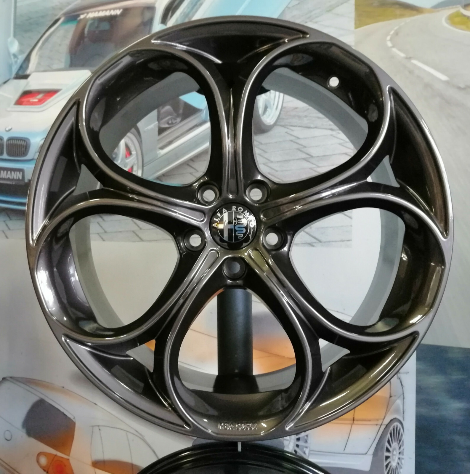 A Set of 4 Alloy Wheels 8jx18" suitable ALFA ROMEO GIULIA DRa | eBay