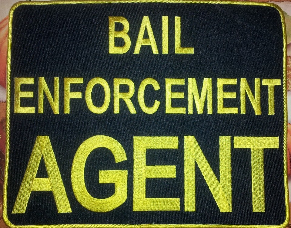 Patch BAIL ENFORCEMENT AGENT 11" X 9" | eBay