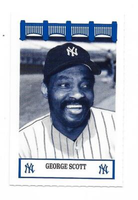 GEORGE SCOTT 1992 THE WIZ YANKEES 70'S **FREE SHIPPING** | eBay