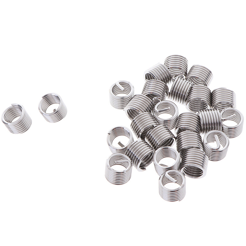 30pcs Metric Thread Repair Insert Kit M5 M6 M8 Helicoil Car Pro Coil ...