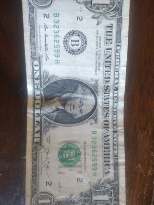 Rare One Dollar Bill 2013 Series | eBay