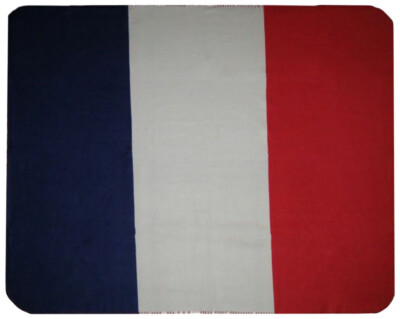 French France Flag 50x60 Polar Fleece Blanket Throw (BRAND NEW SUPER ...