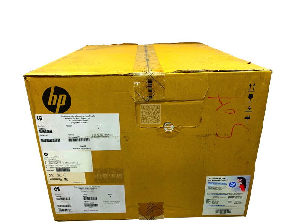 J9532A I Brand New Sealed HP E5412-92G-PoE+/2XG-SFP+ v2 zl Switch ...