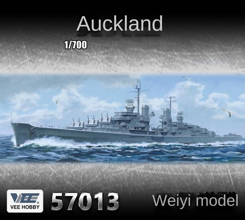 VEE HOBBY V57013 1/700 USS Oakland CL-95 Cruiser Assembly Model Starter ...