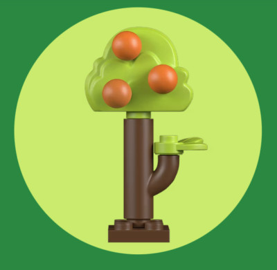 Woolworths Farm Bricks – Orange Tree #33 – Woolies – LEGO compatible | eBay