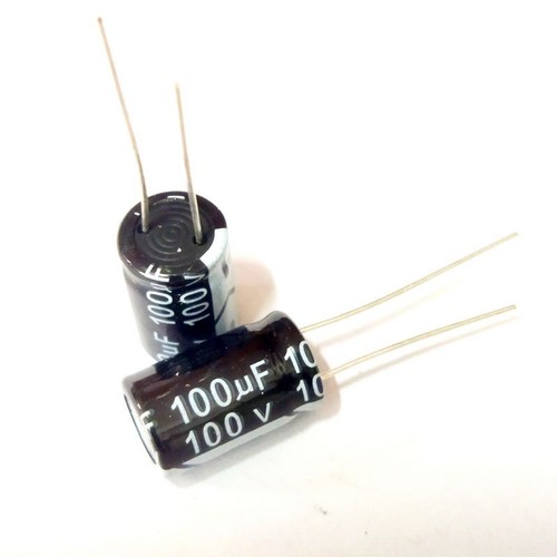 2pcs 100uF 100V 100MFD 100VDC 10x16mm Electrolytic Capacitor | eBay