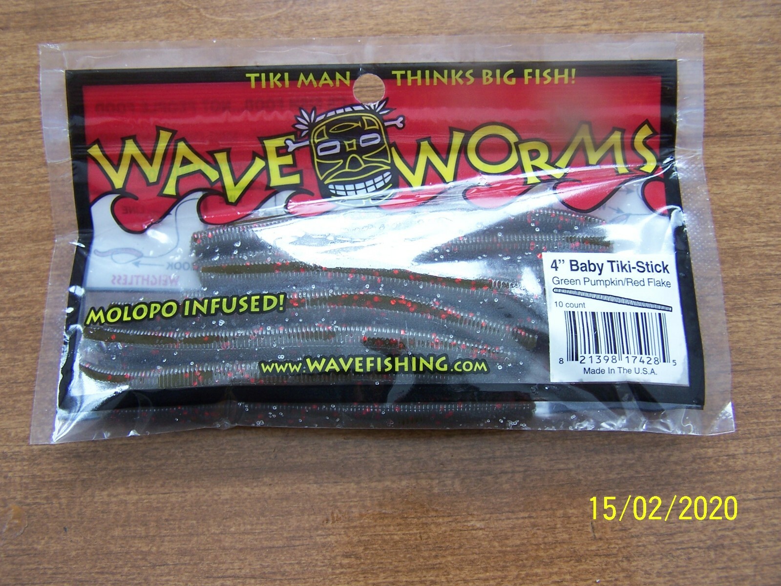 Wave Worms 4" Tikki Stick Swirl&Solid color Series | eBay