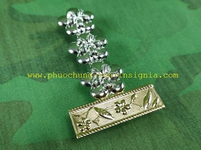 PH ARVN South Vietnamese Army Colonel Dai-Ta Officer Combat Collar Rank ...