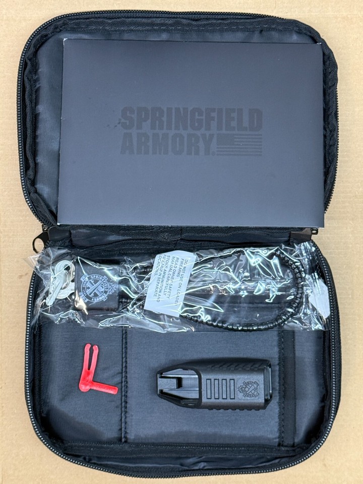 Springfield Armory Black Zippered Nylon Carry Case 8.5" for Hellcat ...