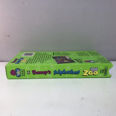 Barney & Friends Alphabet Zoo VHS Video Tape | Grelly USA