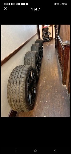 22 inch 5x114.3 Wheels Set of 4 | Size: 22" x 6.75" | Set of 4 | 6.75