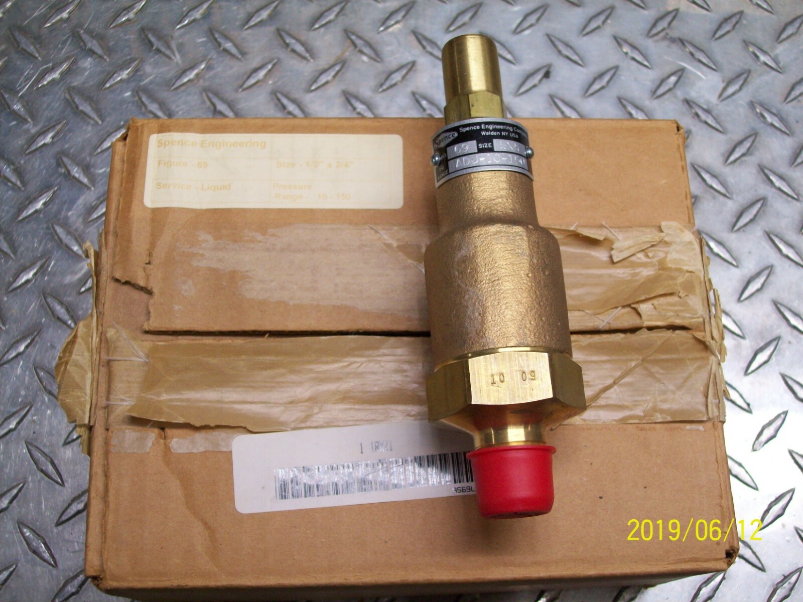 NEW SPENCE No. 69 SAFETY RELIEF VALVE SIZE 1/2 x 3/4 *FREE SHIPPING* | eBay