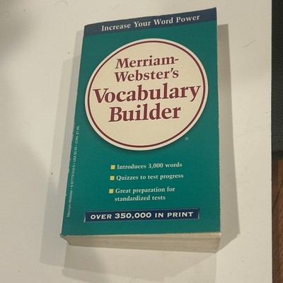 Merriam-Webster's Vocabulary Builder. | eBay