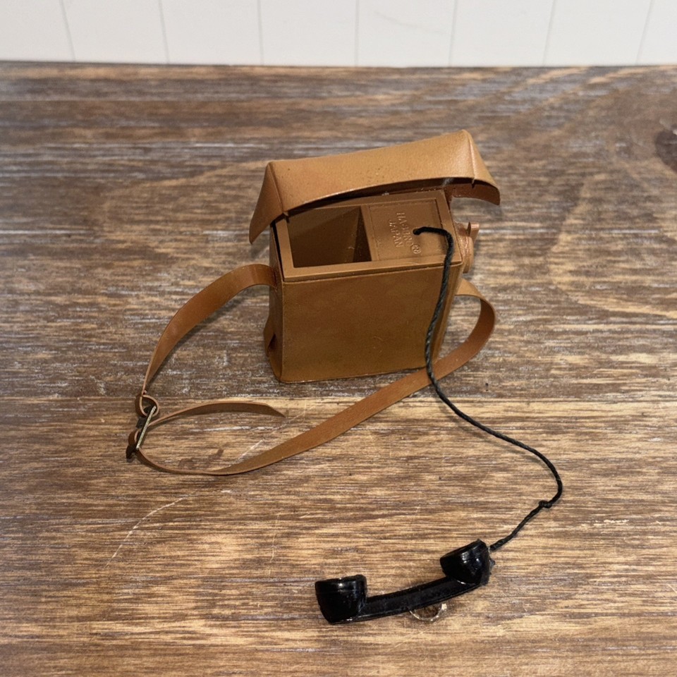 Vintage GI Joe 1964 - Brown Field Phone (Hasbro R) | eBay