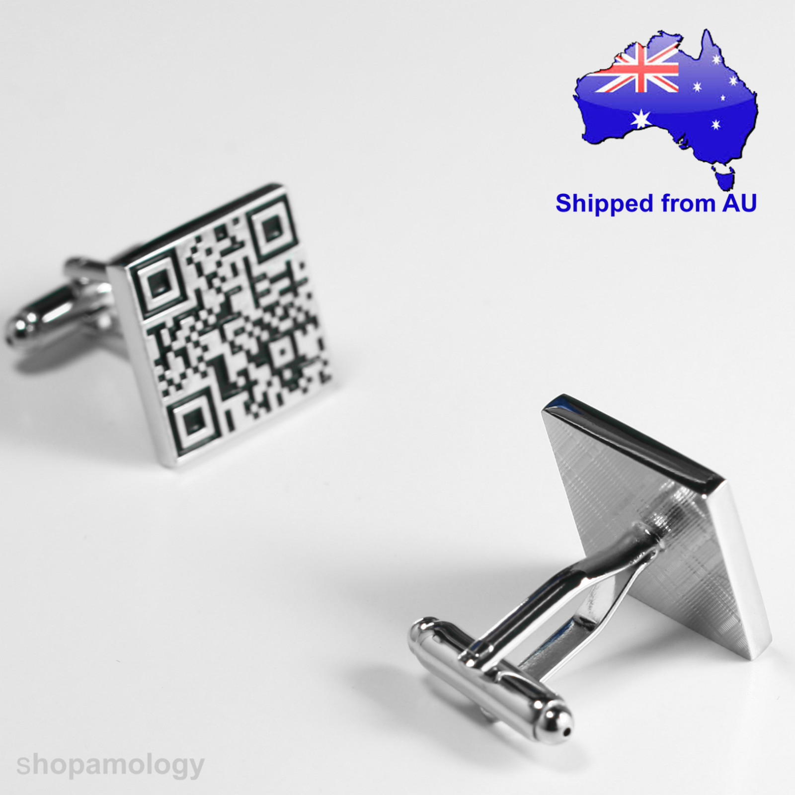 QR Code Novelty Cufflinks | eBay