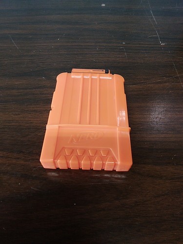 Nerf Dart Gun 6 Round Ammo Magazine Clip N-Strike Elite Orange | eBay