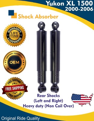 New OEM Rear Left & Right Shocks for 2000-2006 GMC Yukon XL 1500 5.3L 6 ...