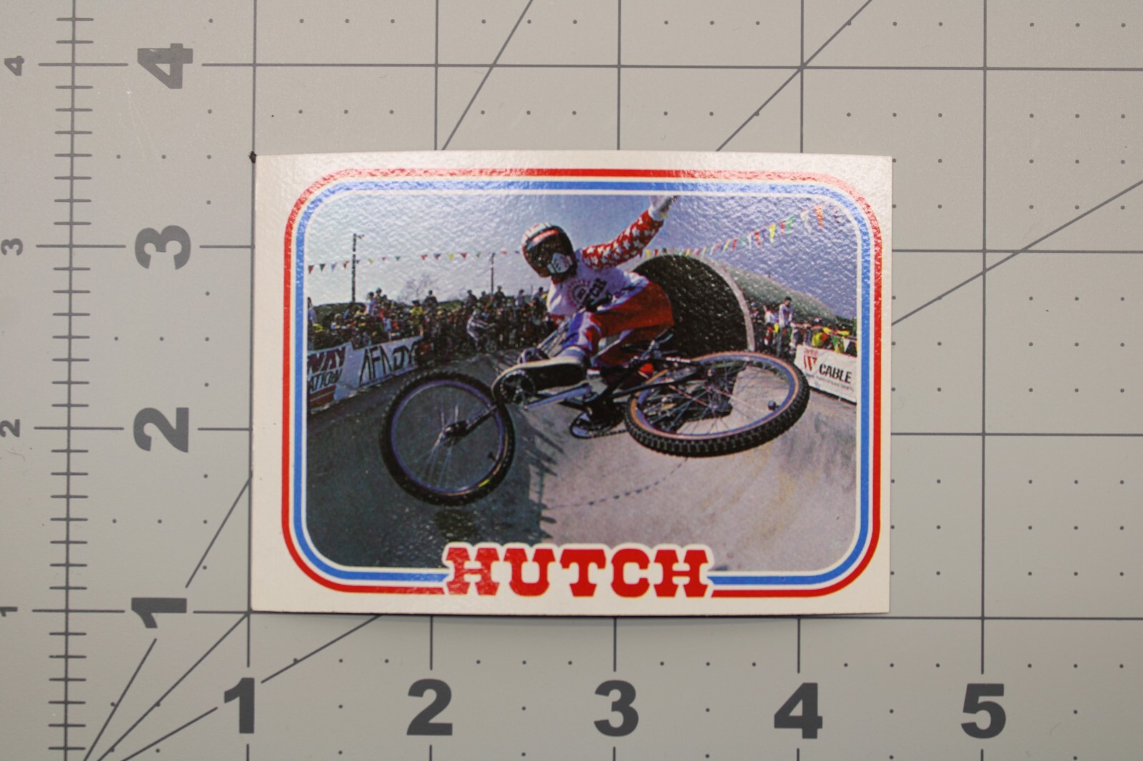 NOS OLD SCHOOL BMX DONRUSS BMX TRADING CARD - HUTCH - CARD # 14 | eBay