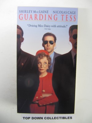 Guarding Tess, Shirley MacLaine, Nicolas Cage VHS Movie | eBay