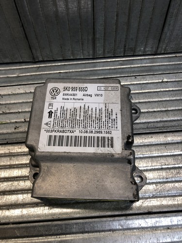 VW Golf MK6 2009 - 2012 SRS Control Module ECU 5K0959655D | eBay