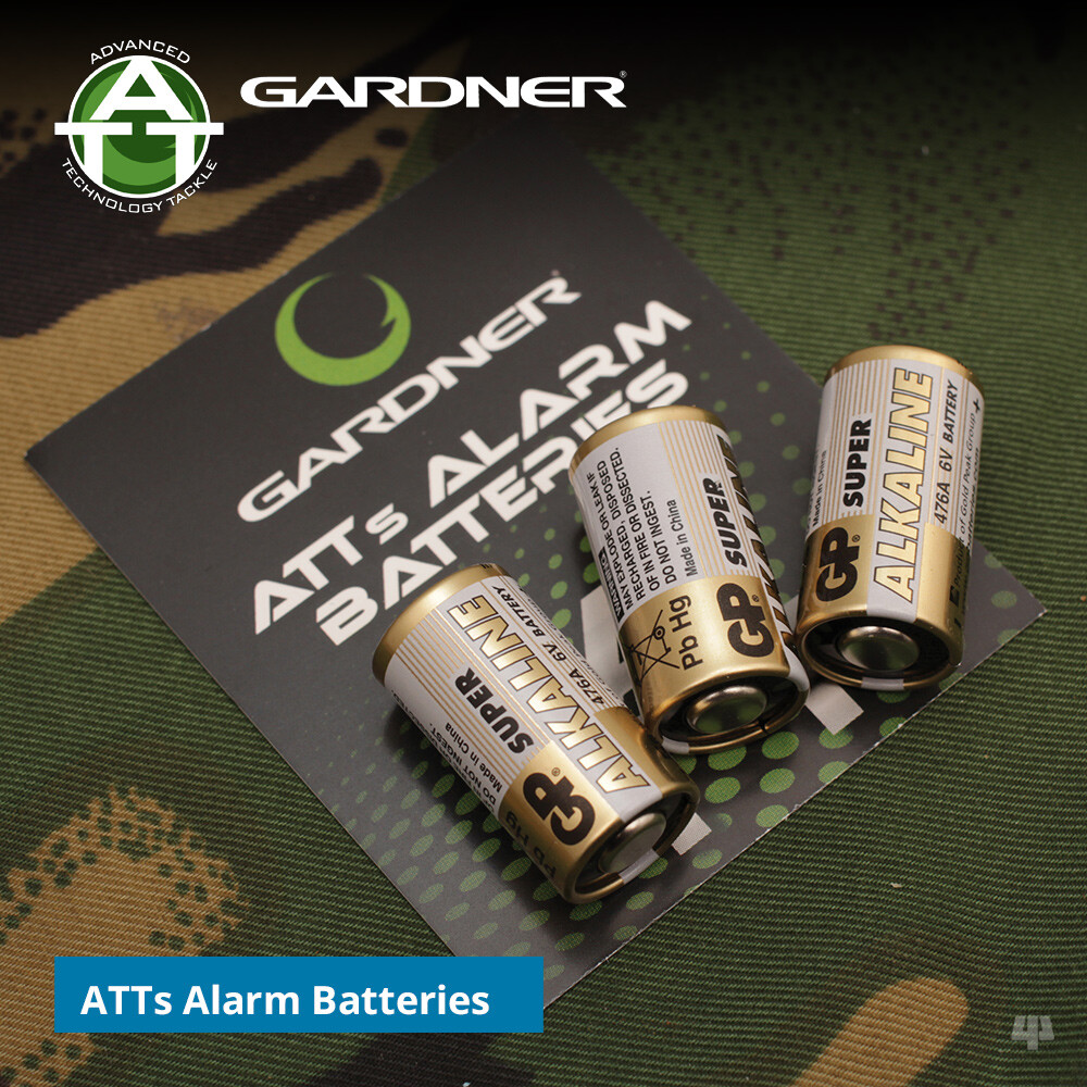 Gardner ATTs / Underlit Bite Alarm Batteries (pack of 3) - Carp Fishing ...