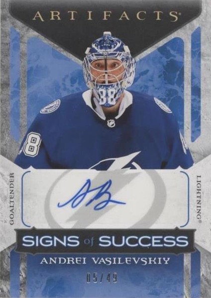 2022-23 Upper Deck Artifacts - Signs of Success #SOS-AV Andrei ...