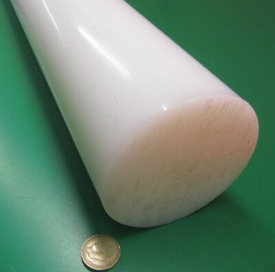 Hdpe White Round Rod 4.00" Diameter x 36" Length Natural | eBay