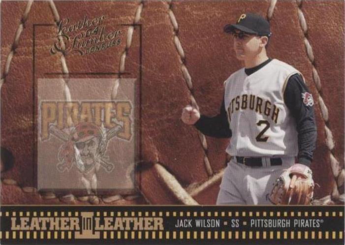 2004 Donruss Leather & Lumber - Leather in Leather Jack Wilson #LEL-25 ...