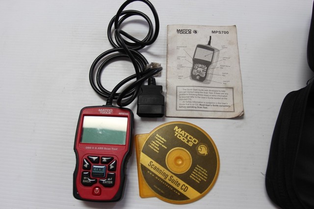 Matco Tools MPS700 Code Connect Digital Diagnostic Auto Scanner OBD II ...