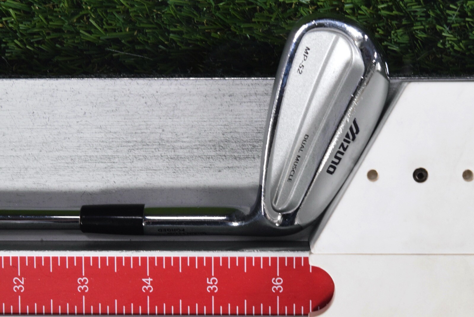 MIZUNO DUAL MUSCLE MP-52 9 IRON TRUE TEMPER XP R300 REGULAR FLEX SHAFT ...
