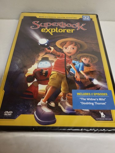 Superbook Explorer Volume 32 CBN Includes "The Widow's Mite" "Doubting ...
