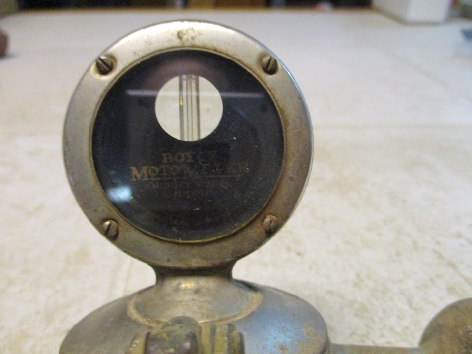 Vtg Moto meter Auto Truck Fancy Antique Model T Boyce Midget Model ...